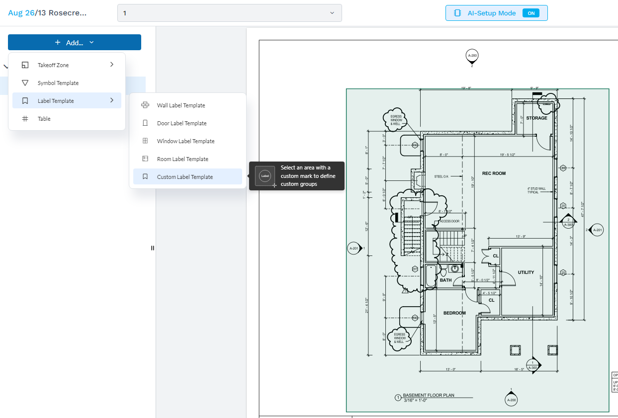 Workpack: Custom Labels